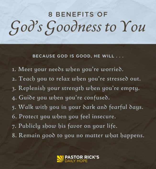 God’s goodness to you – 海外华人福音网